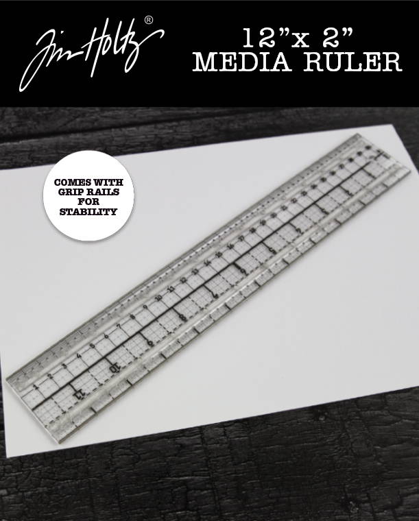 Tim Holtz - Studio Glass Mats & Media Ruler Collection – Tonic Studios USA